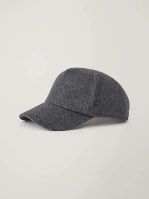 LISA YANG STORE Cashmere Baseball Cap - Melange