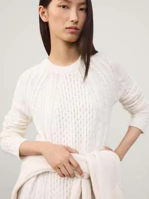 LISA YANG The Nyla Cashmere Dress - Cream