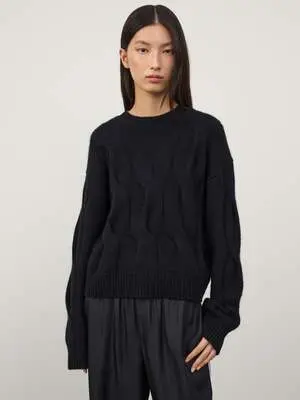 LISA YANG STORE Sammie Cashmere Sweater - Black