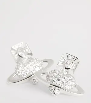 VIVIENNE WESTWOOD Embellished Agnatha Stud Earrings