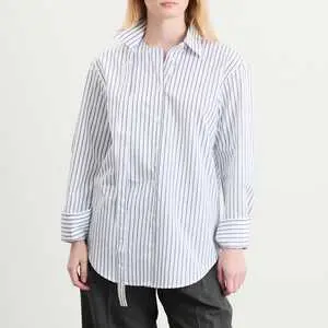 RÓHE Deconstructed Striped Shirt