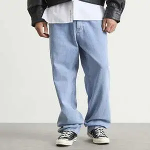 Edwin Tyrell Denim Pants - Blue Heavy Bleach Wash