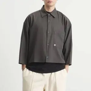 MERELY MADE Cropped Overshirt