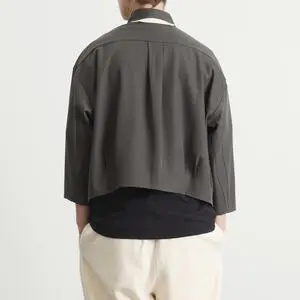 MERELY MADE Cropped Overshirt
