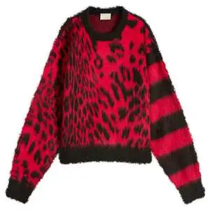 Aries Brushed Leopard Jumper
