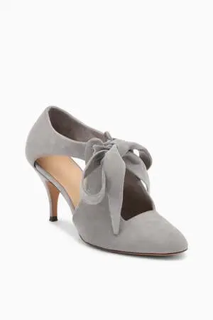 Ulla Johnson Ingrid Bow Pump - Stone