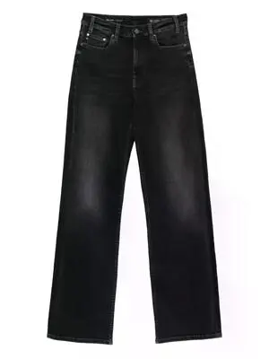 Ag Five-pocket Wide Leg Jeans