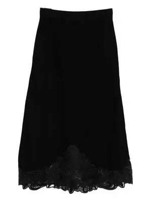 TWINSET Lace Midi Skirt