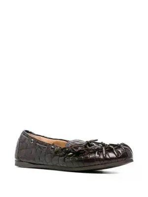 P.a.r.o.s.h Embossed Leather Loafers