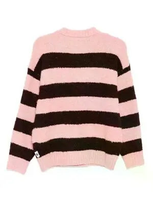 CHOCOOLATE Logo-embroidered Striped Jumper