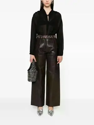 FORTE_FORTE Sheer Blouse