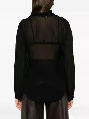 FORTE_FORTE Sheer Blouse