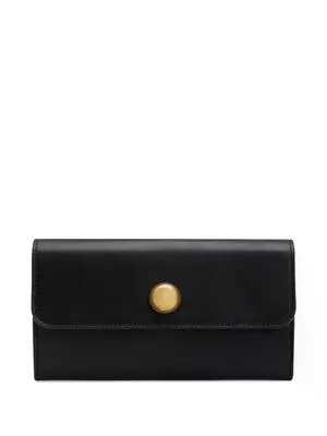 Ami Carrousel Continental Leather Wallet - Black
