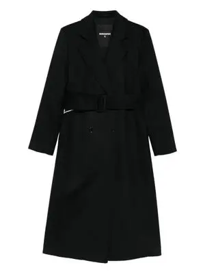 Patrizia Pepe Belted Single-breasted Coat