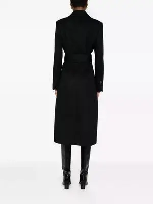 Patrizia Pepe Belted Single-breasted Coat