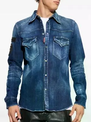 Dsquared2 X Ducati Patch Pocket Shirt
