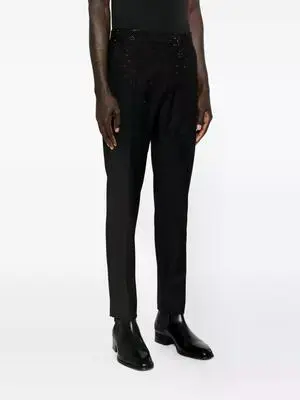 Patrizia Pepe Rhinestone-embellished Trousers