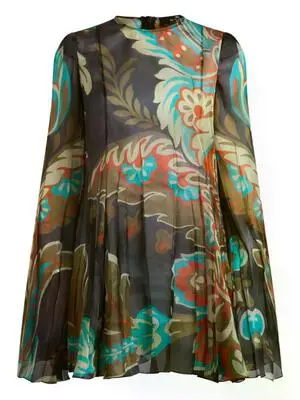 Etro Floral-print Mini Dress