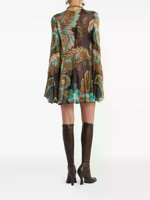 Etro Floral-print Mini Dress