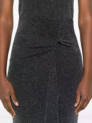 Patrizia Pepe Draped Midi Dress