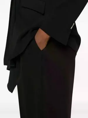 Patrizia Pepe High-waisted Straight-leg Trousers