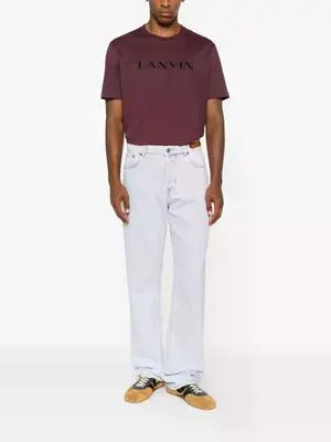 LANVIN Logo-patch Jeans