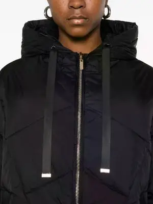TWINSET Quilted Hooded Jacket