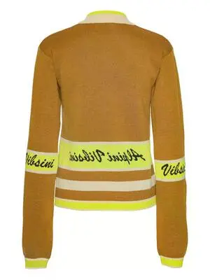 Henrik Vibskov Lettering Half-zip Sweater
