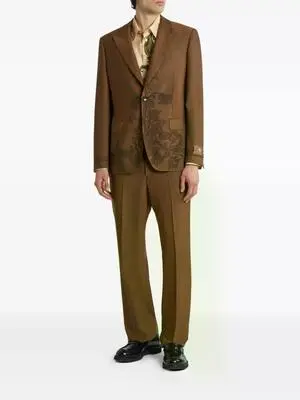Etro Floral-motif Single-breasted Blazer
