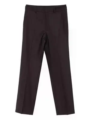 Patrizia Pepe Slim-fit Wool Trousers