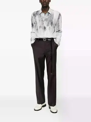 Patrizia Pepe Slim-fit Wool Trousers