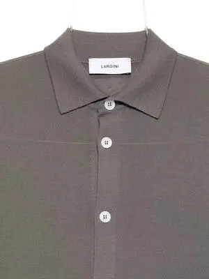 LARDINI Buttoned Wool Cardigan - Grey