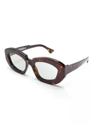 KUBORAUM X23 Geometric Frame Sunglasses
