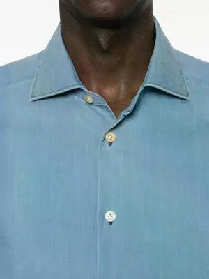 Kiton Buttoned Cotton Shirt
