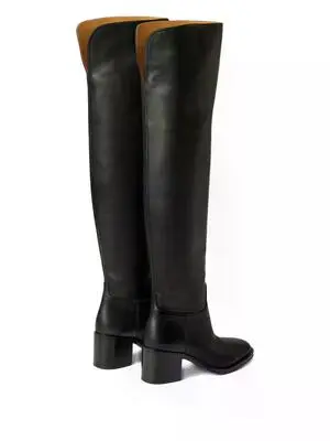 Ralph Lauren 55mm Barnet Leather Over-the-knee Boots