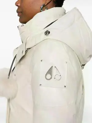 Moose Knuckles Pompom-detail Hooded Coat