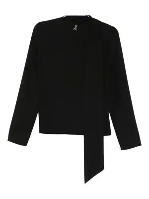 Patrizia Pepe Sash Fluid Blouse