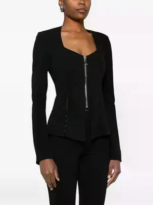Patrizia Pepe Zip-up Blazer