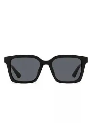 Gucci Logo Square-frame Sunglasses - Black