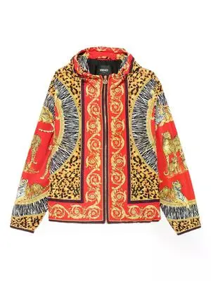 Versace Animal Print Outerwear For Men