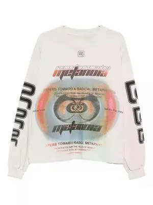 RRR123 Graphic-print Long-sleeve T-shirt