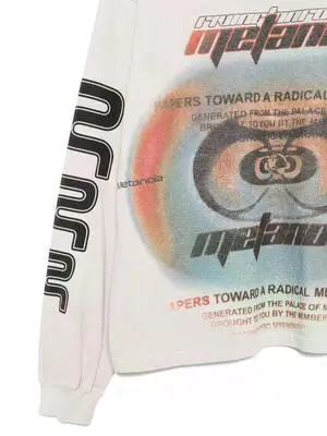 RRR123 Graphic-print Long-sleeve T-shirt