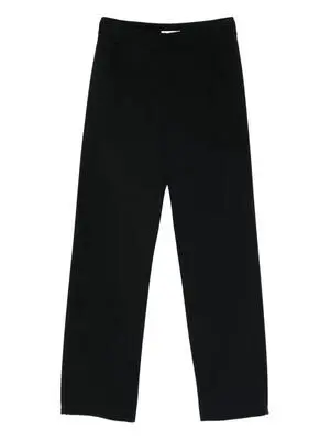 Patrizia Pepe Wide-leg Trousers - Black