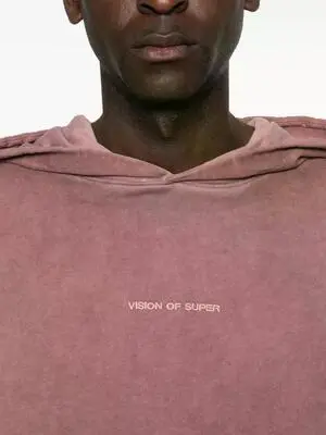 VISION OF SUPER Logo-patch Hoodie