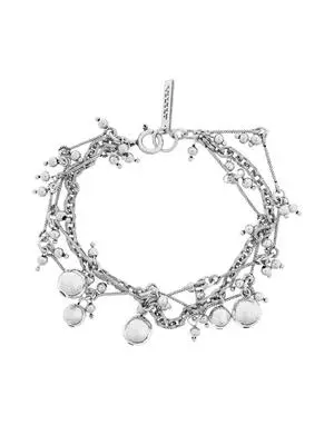 Isabel Marant Beaded Chain Bracelet - Silver