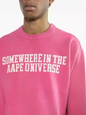 AAPE BY *A BATHING APE Logo-printed Sweatshirt