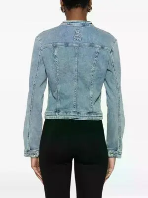 Patrizia Pepe Denim Zip-up Jacket