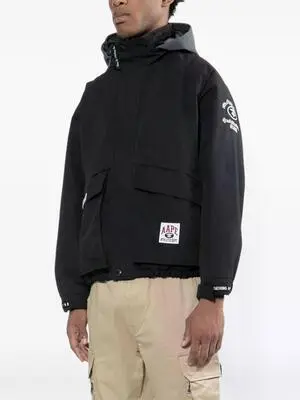 AAPE BY *A BATHING APE Logo-patched Jacket