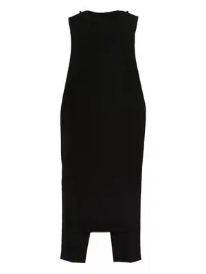 Pinko Strapless Split-hem Jumpsuit