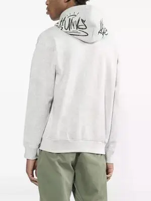 AAPE BY *A BATHING APE Logo-printed Zip Hoodie